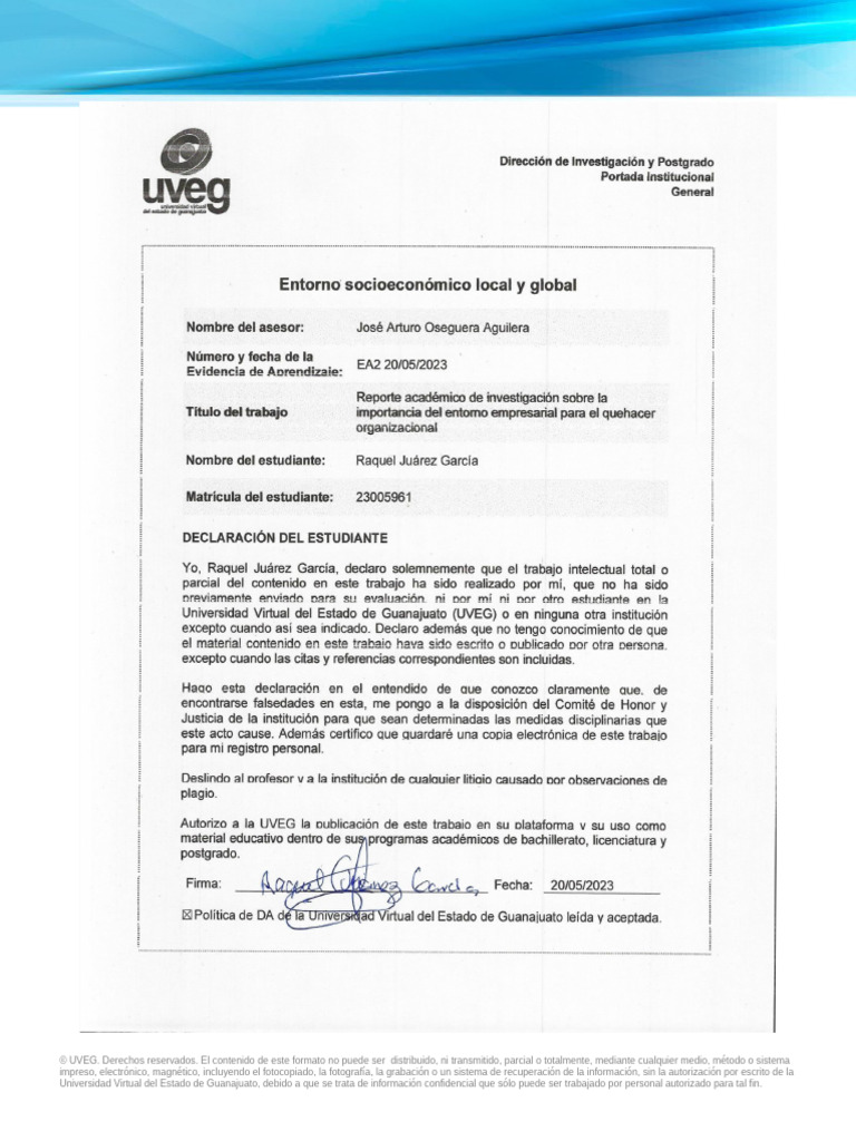 Juarez Raquel ESLyG EA2 | PDF | Business | Marketing