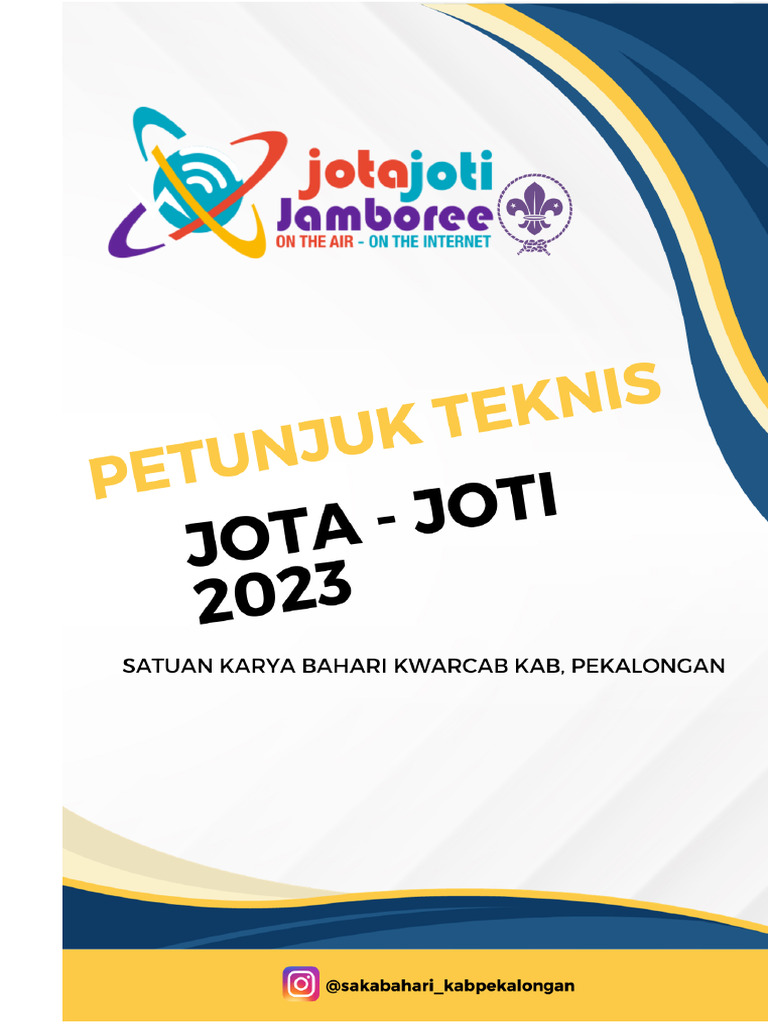 PETUNJUK TEKNIS Jota Jotim Bahari | PDF