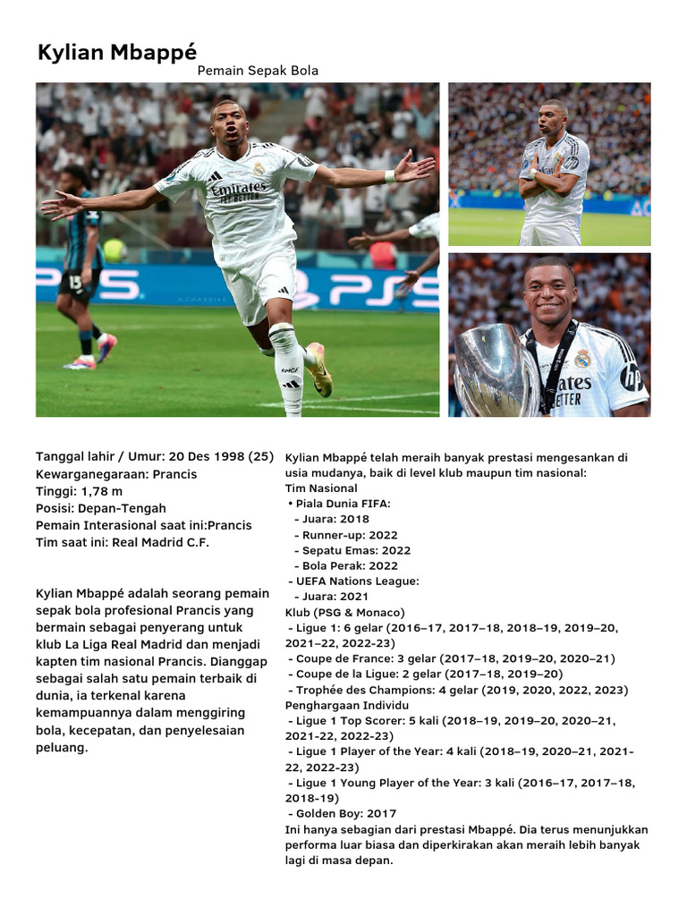 Kylian Mbappé - 20240901 - 201000 - 0000 | PDF