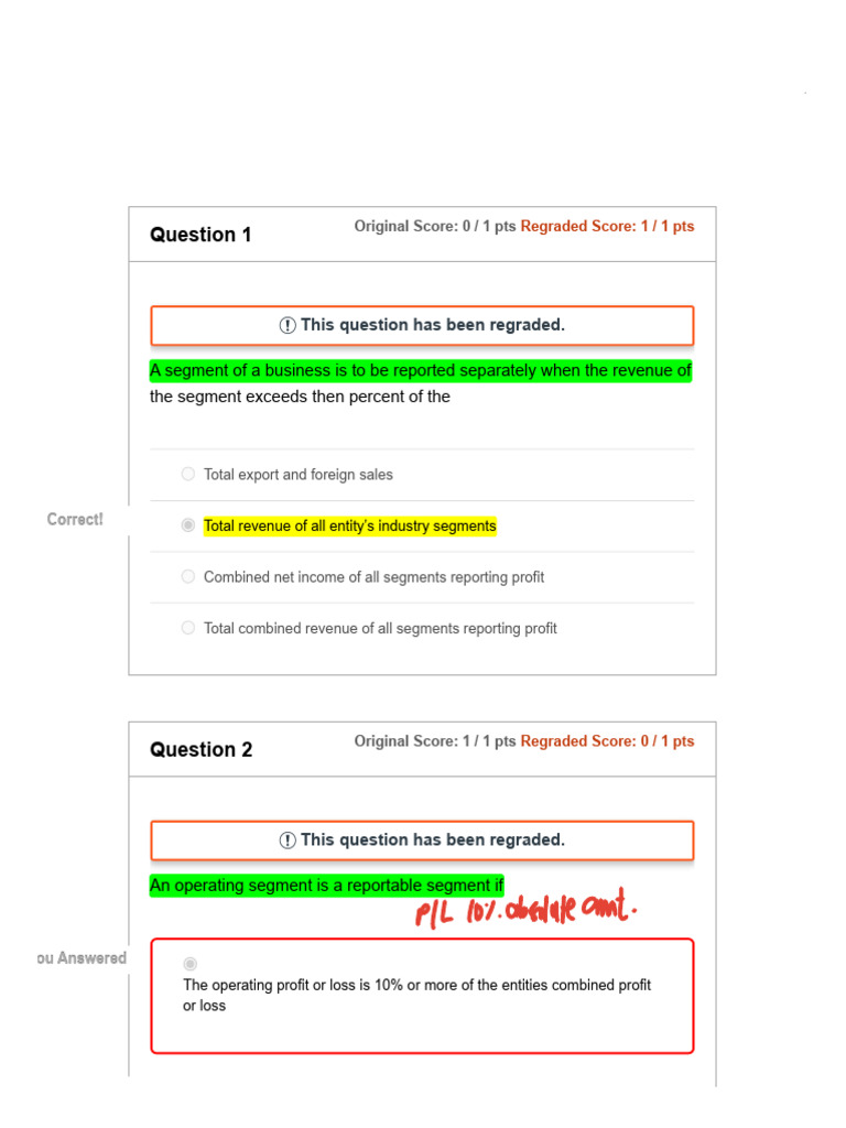 CFAS 3 NCAHFS, Operating Segment, PFRS For SME | PDF