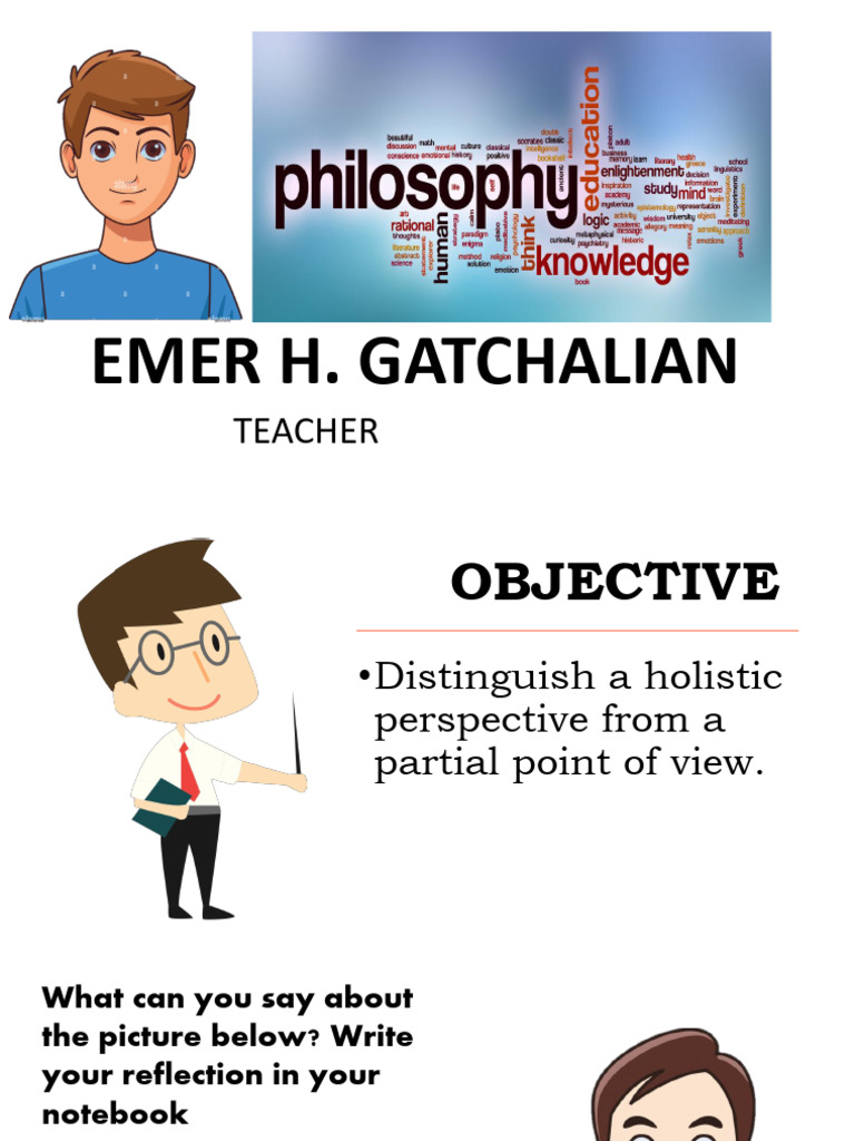 Lesson2. Holistic Perspective and Partial Point of View | PDF