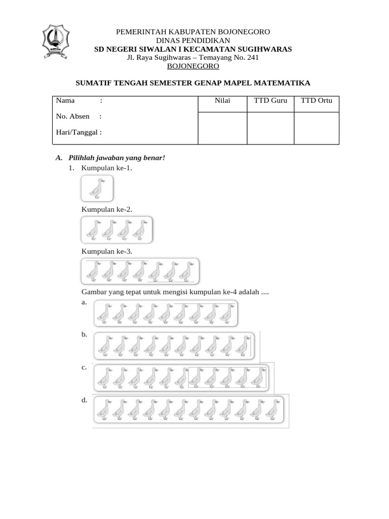 STS MATEMATIKA | PDF