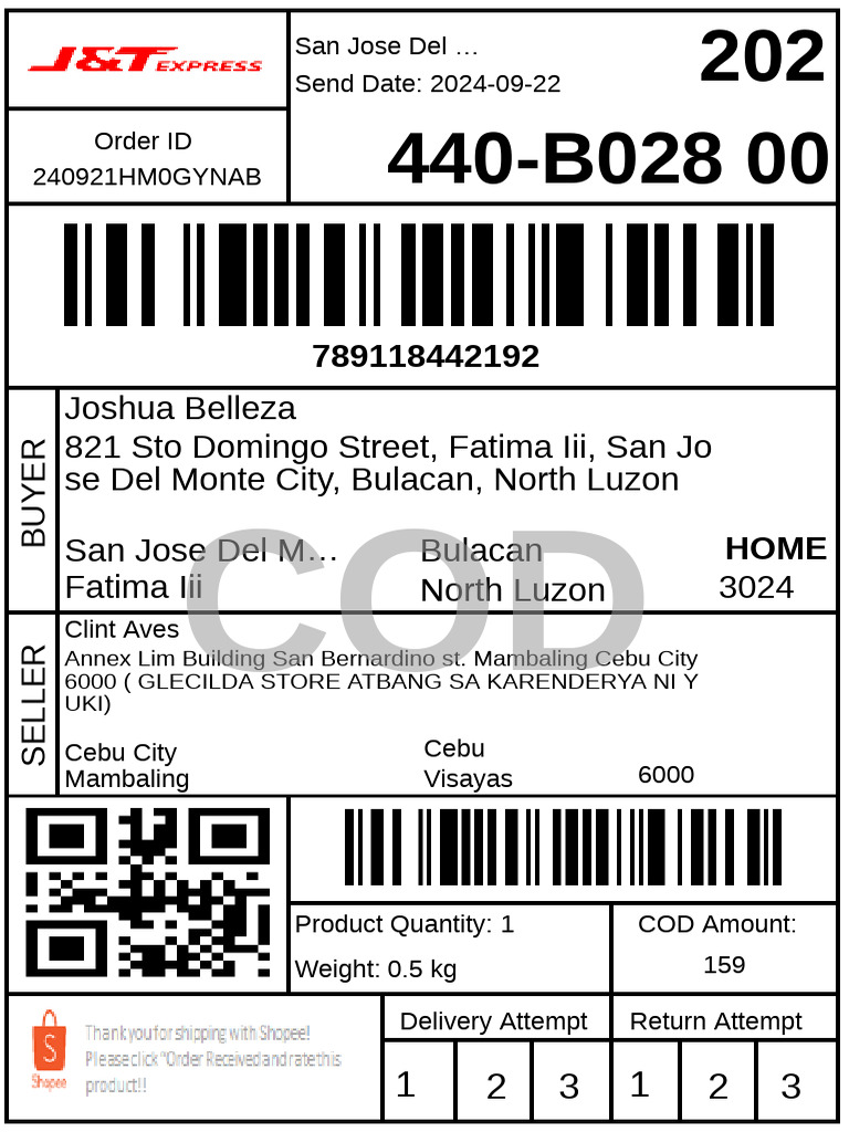Air Waybill-225 | PDF