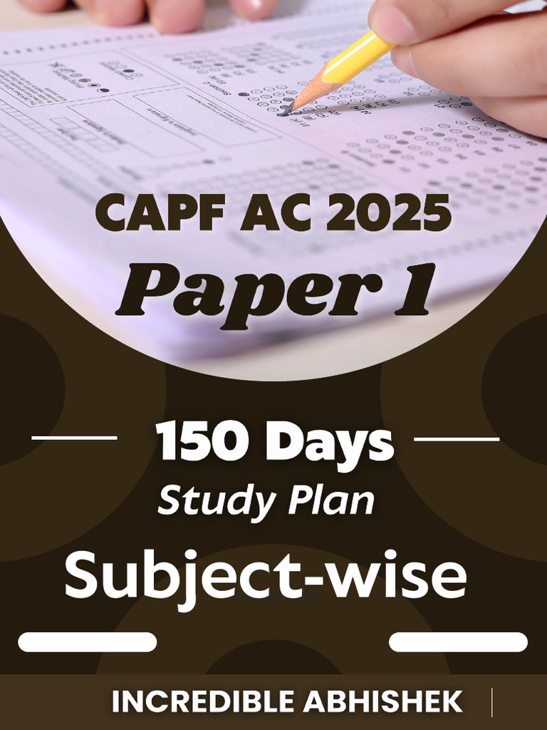 Capf StudyPlan 4ed05efe 5e45 4897 9a5e 26386f3b8bfc | PDF