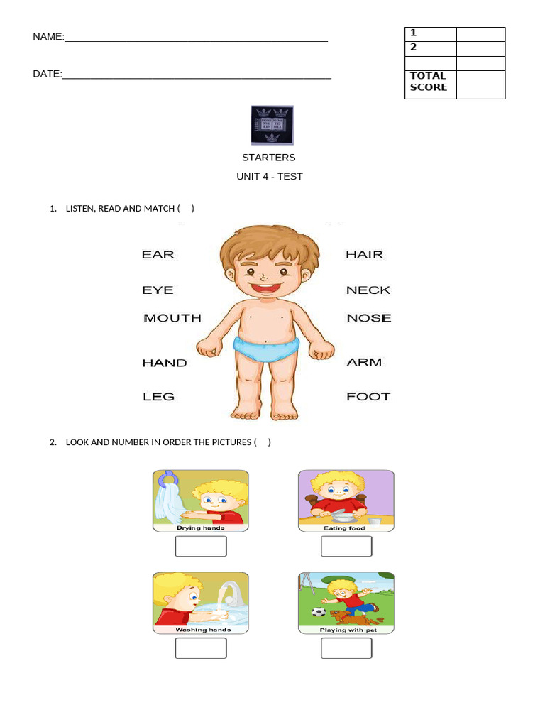 Unit 4 - Extra Activities | PDF