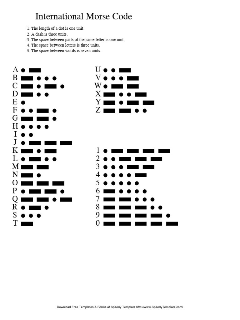 international-morse-code-2 | PDF