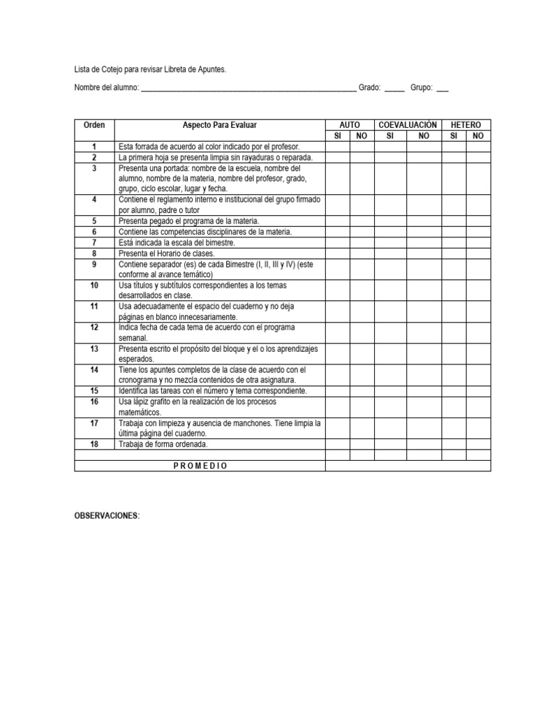 Rubricas Mate III | PDF