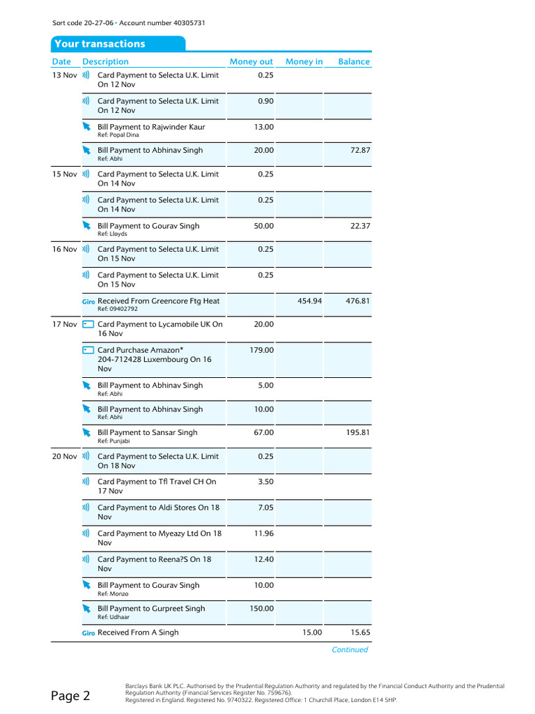 Barclays GOURAV-4 | PDF