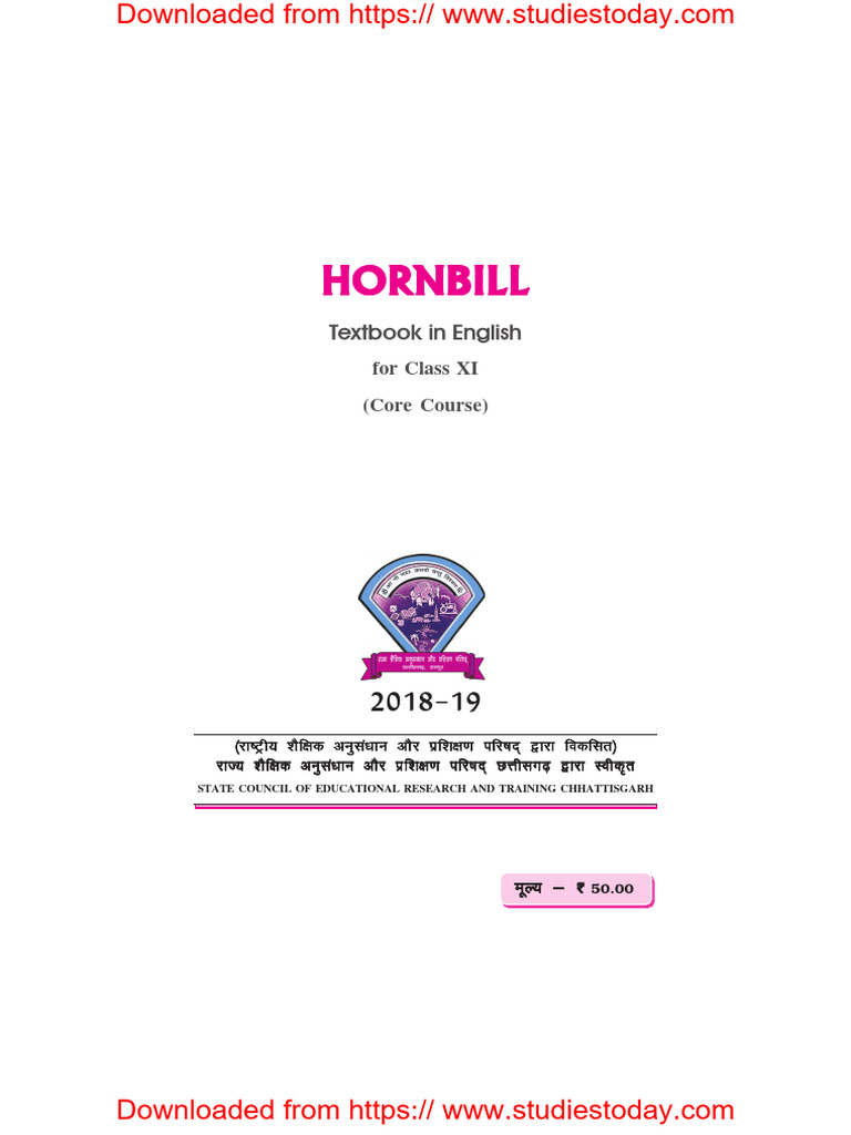 Hornbill English Book c11 | PDF