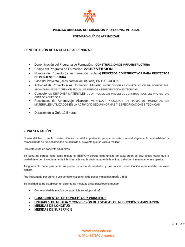 GFPI-F-019 GUIA DE Areas) | PDF