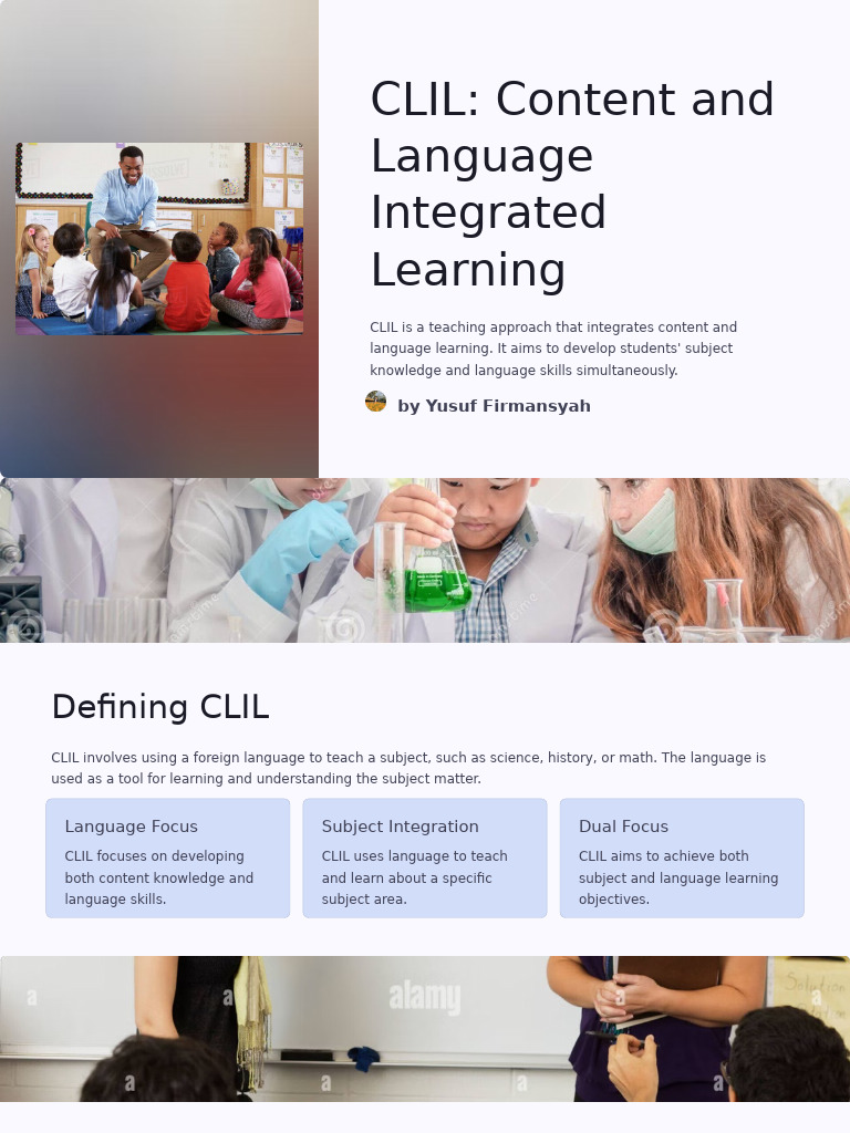 Intro To Clil | PDF