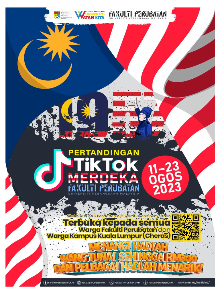 Poster Pertandingan TikTok Merdeka | PDF