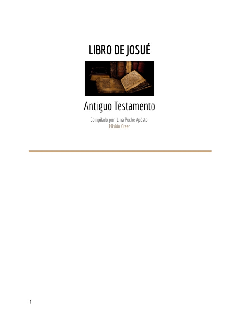 Libro de Josué | PDF