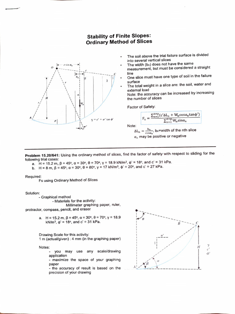 Ordinary Method of Slices - Bryan Pintas | PDF Ordinary Method of Slices - Bryan Pintas | PDF