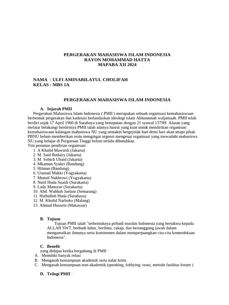 Ulfi Aminabilatul | PDF