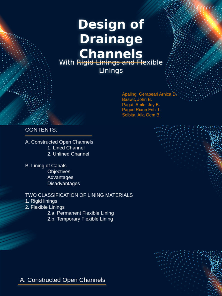 Design of Rigid and Flexible Linings | PDF