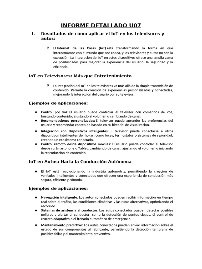 Informe Detallado U07 | PDF