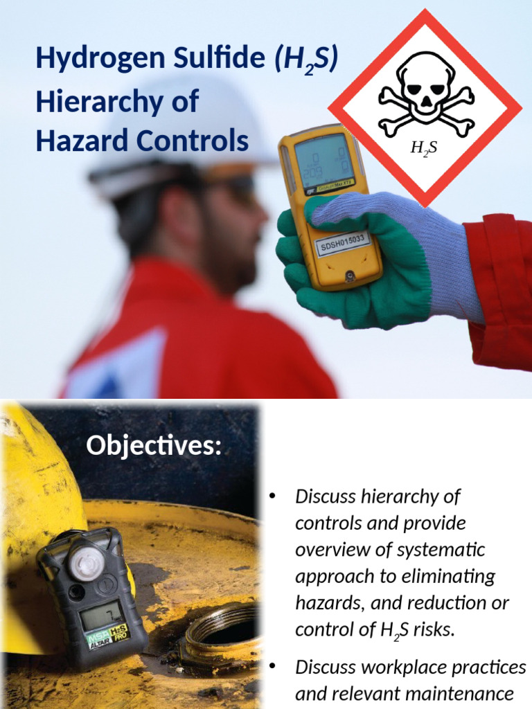 H2S - Hierarchy of Control | PDF | Personal Protective Equipment | Art