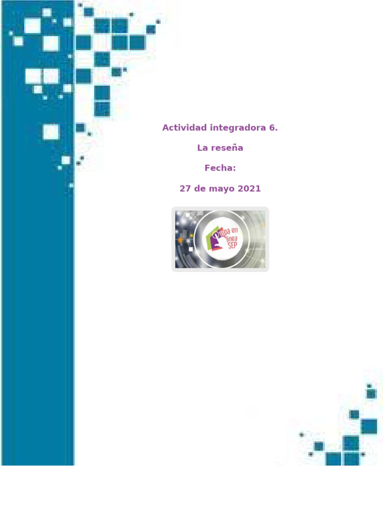 Actividad Integradora 6 | PDF