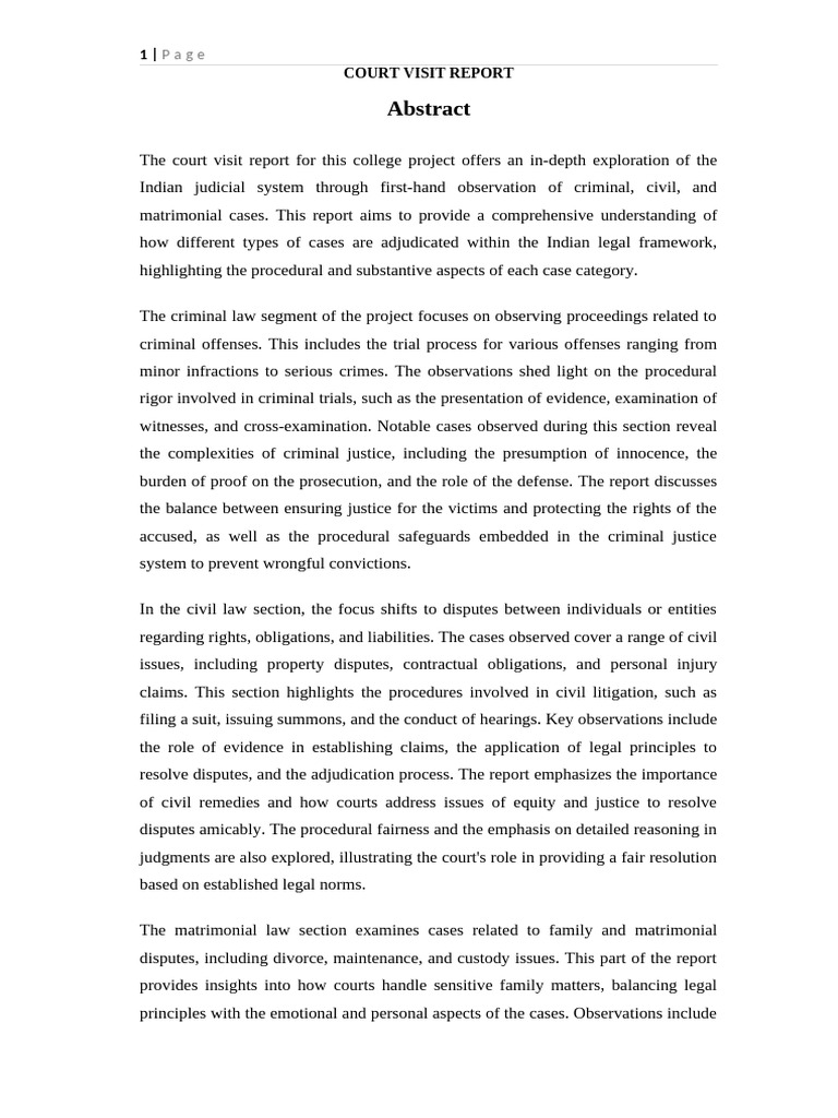 Criminal Case 1 | PDF