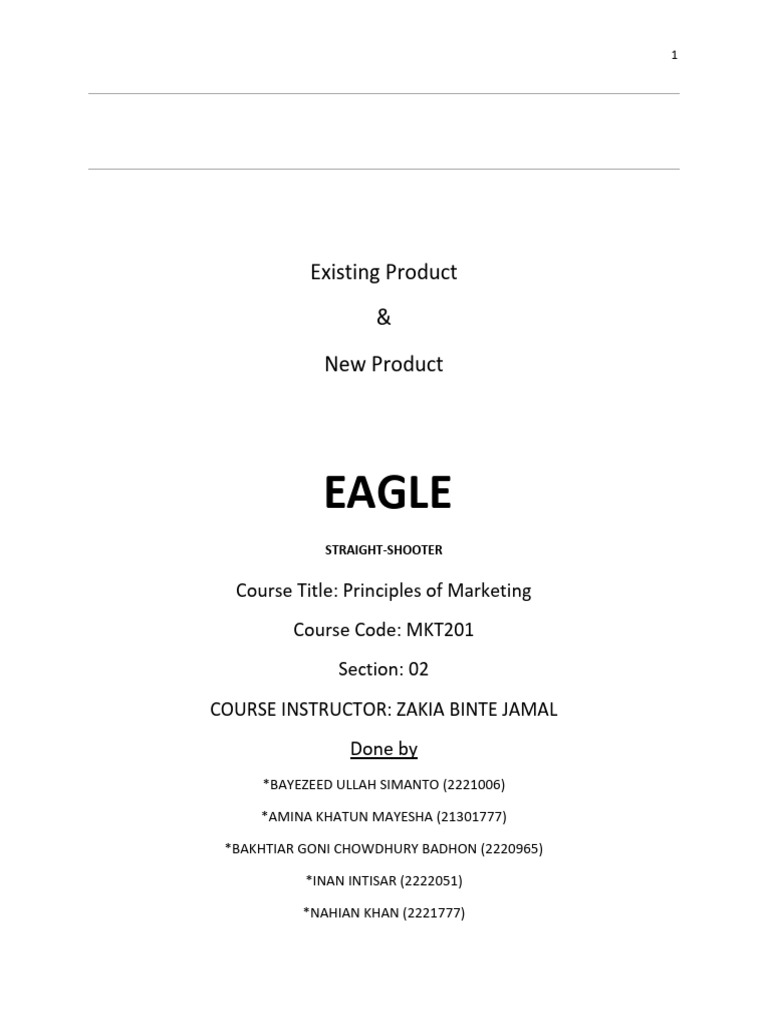 EAGLE MKT 201 Iub | PDF