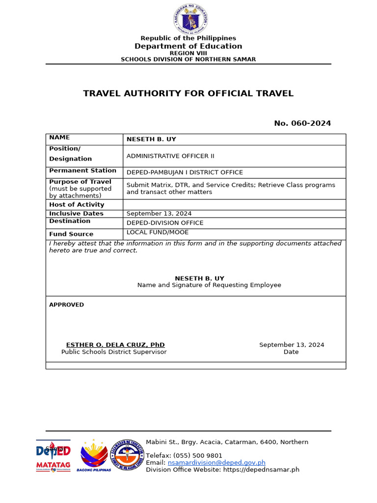 To and Activity Proposal Template | PDF