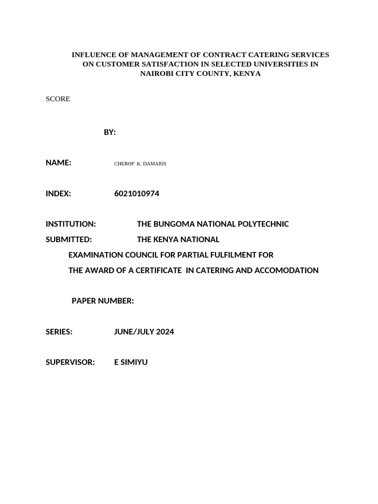 Cherop .K. Damaris 3 | PDF