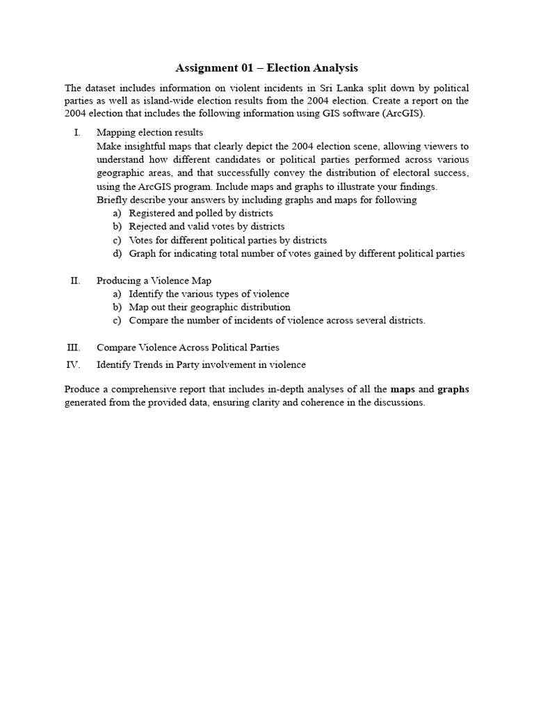 Assignment (Election Analysis) | PDF