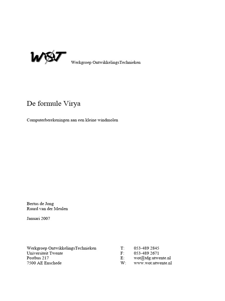 Virya Formule | PDF