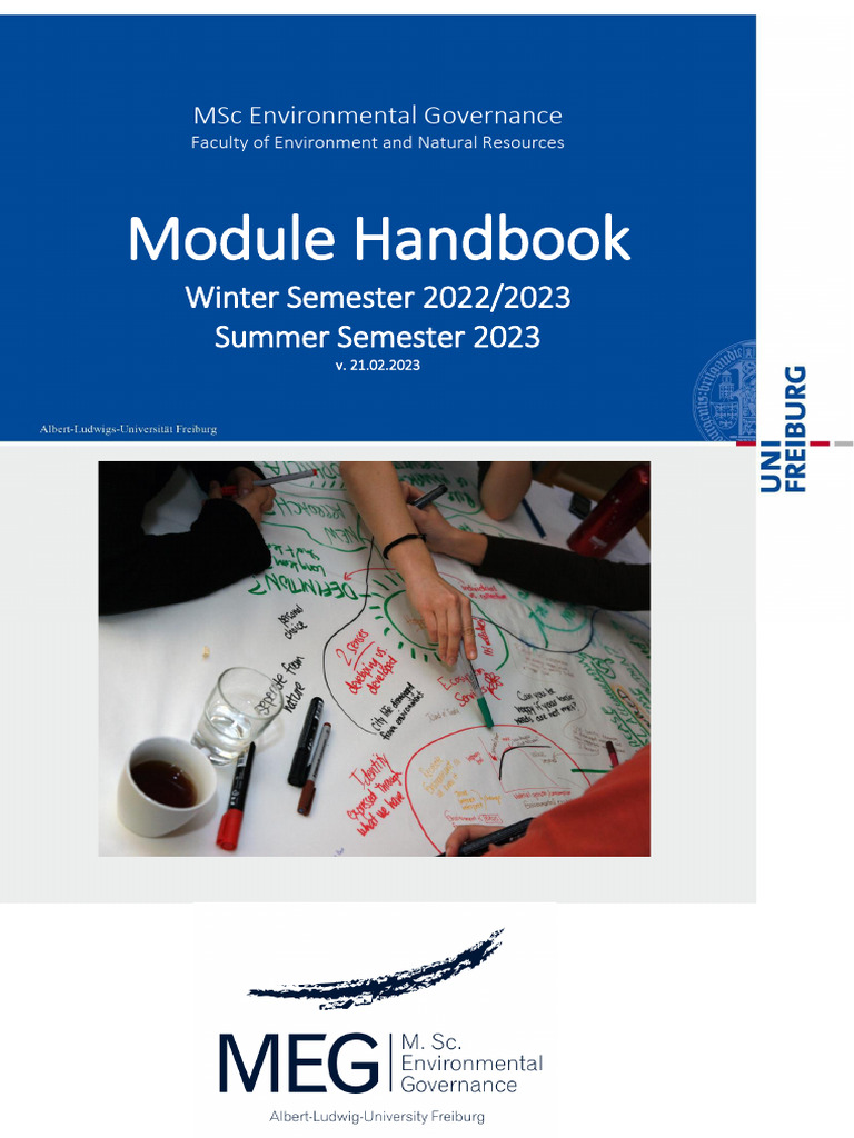 MEG Module Handbook Final Version 28.02.2023 | PDF