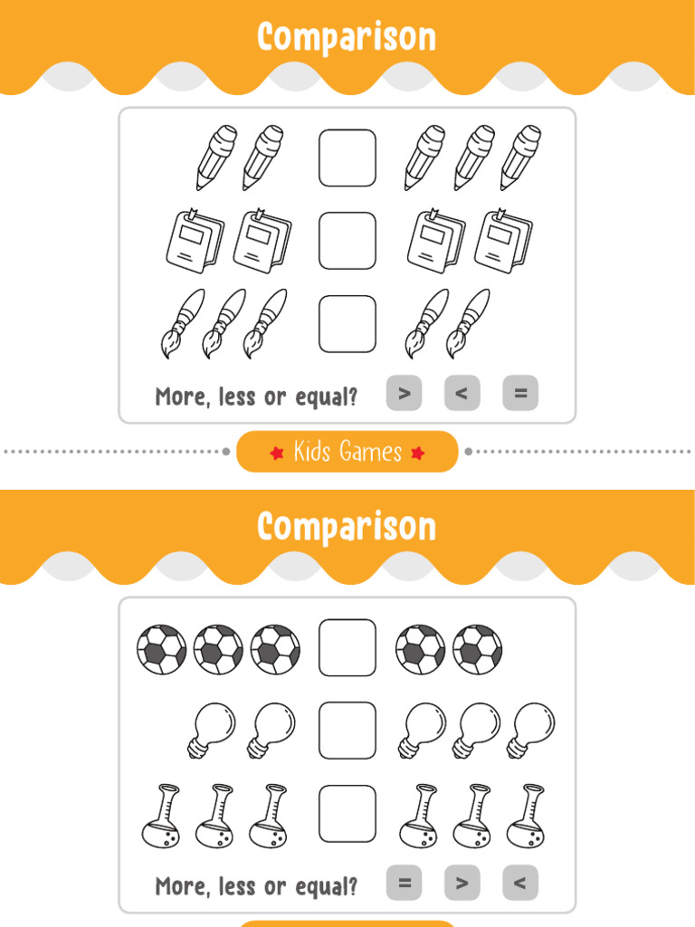 Math Children (Comparison) | PDF