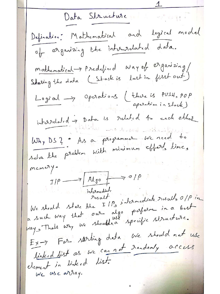 Data Structure | PDF Data Structure | PDF