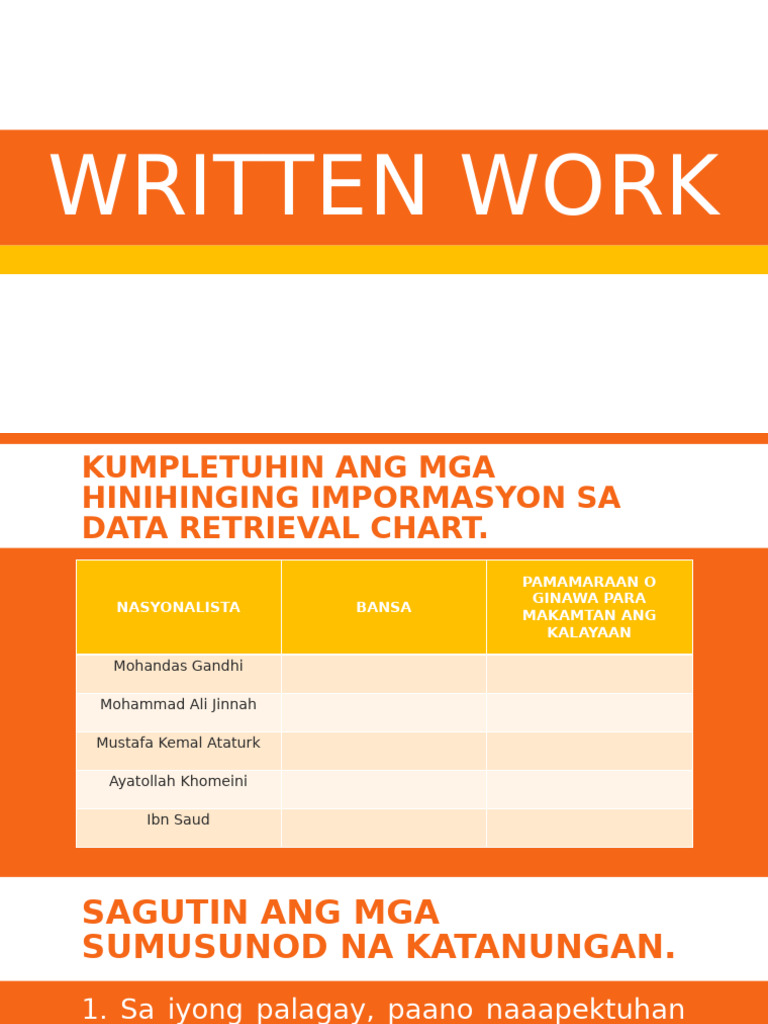 WRITTEN WORK Week 6 | PDF