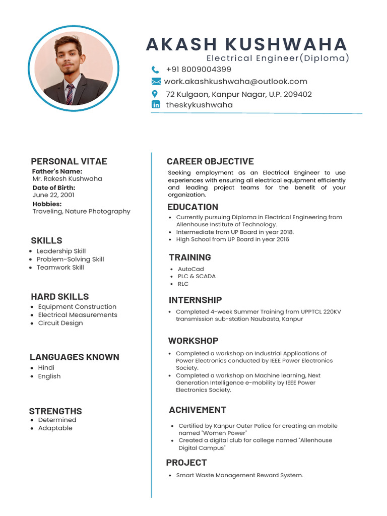 Resume Akash Kushwaha | PDF