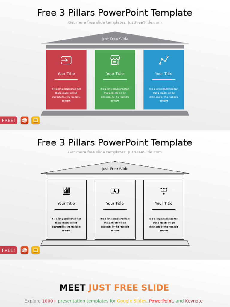 Free-3-Pillar-Diagram-for-PowerPoint | PDF
