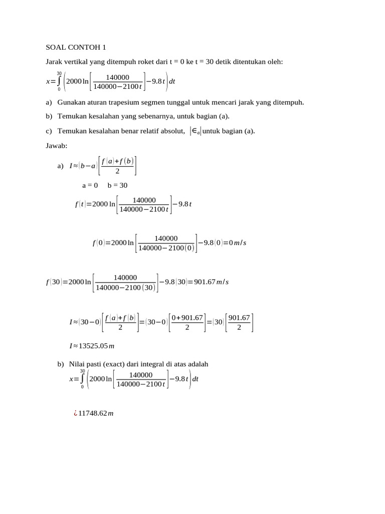 Metode Numerik | PDF