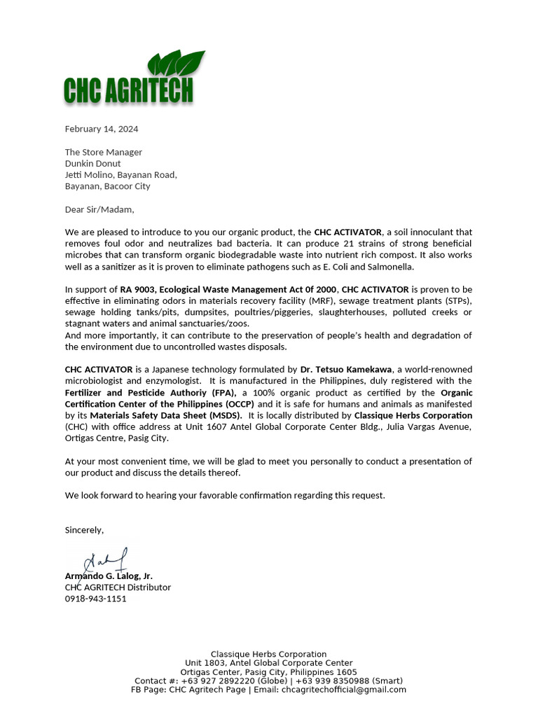 CLIENTS Letter of Request | PDF