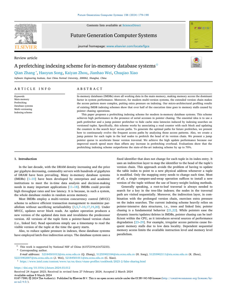 Indexing Scheme | PDF