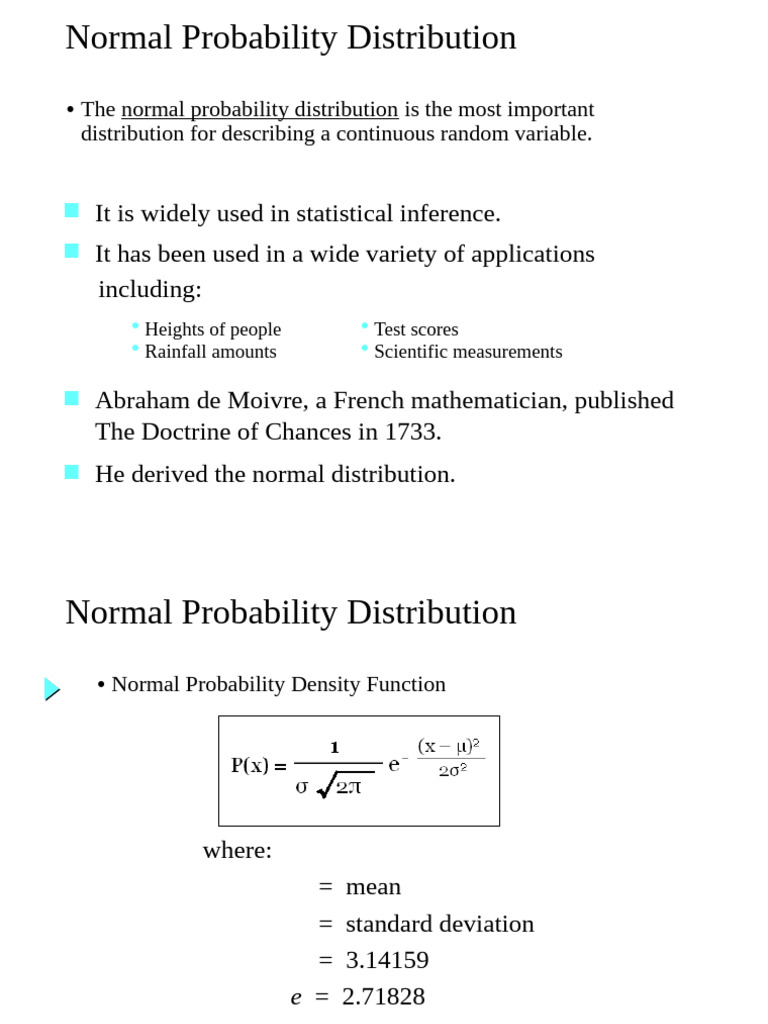 Normal Distribution | PDF