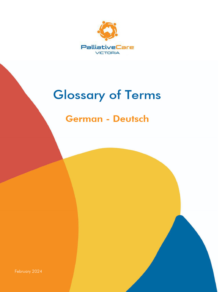 GERMAN Glossary of Terms | PDF
