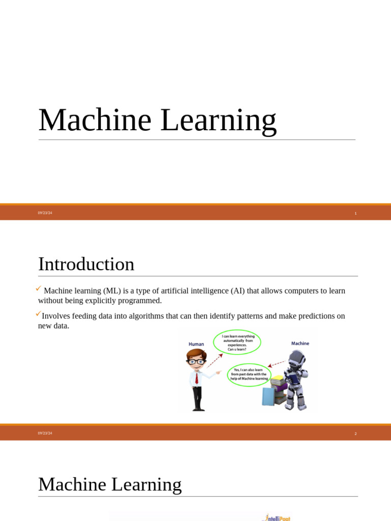 Machine Learning | PDF