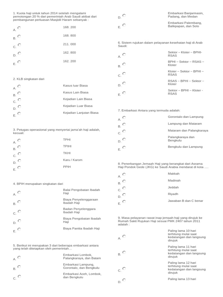 Bank Soal Pkhi Bag 3 | PDF