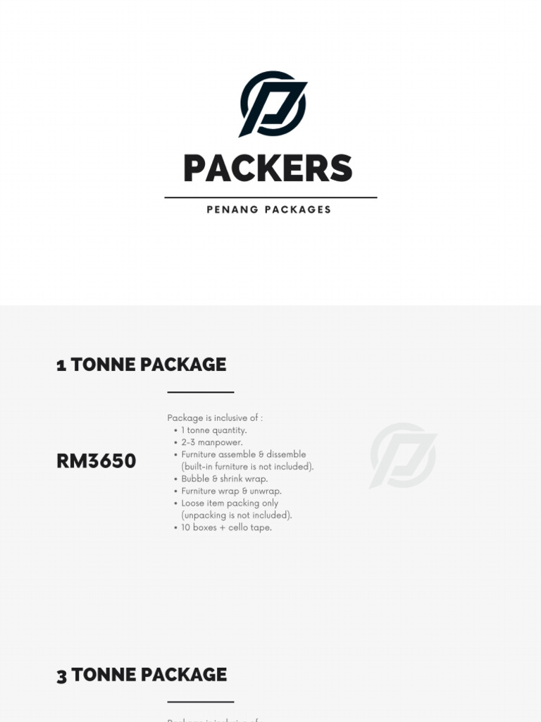 Penang Packages | PDF