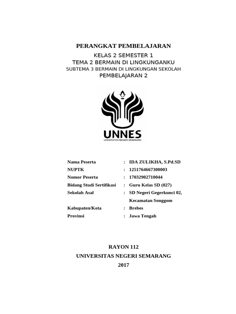 Sampul RPP | PDF