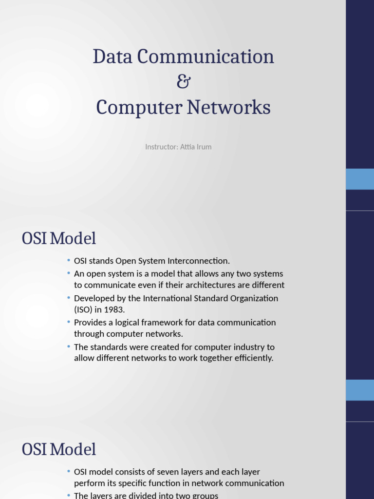 DCCN OSI Model | PDF