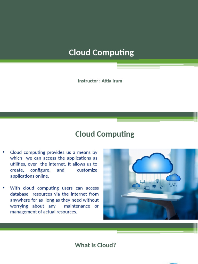 Cloud Computing | PDF