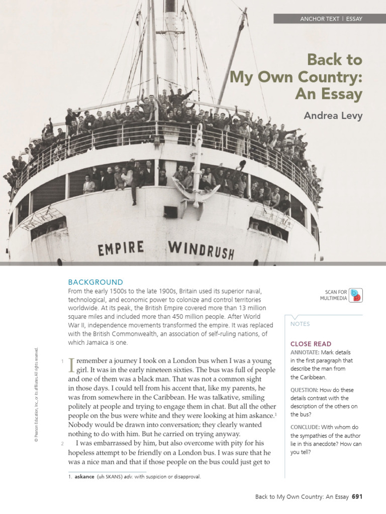 Back To My Own Country Full Text | PDF | Slavery | Abolitionism