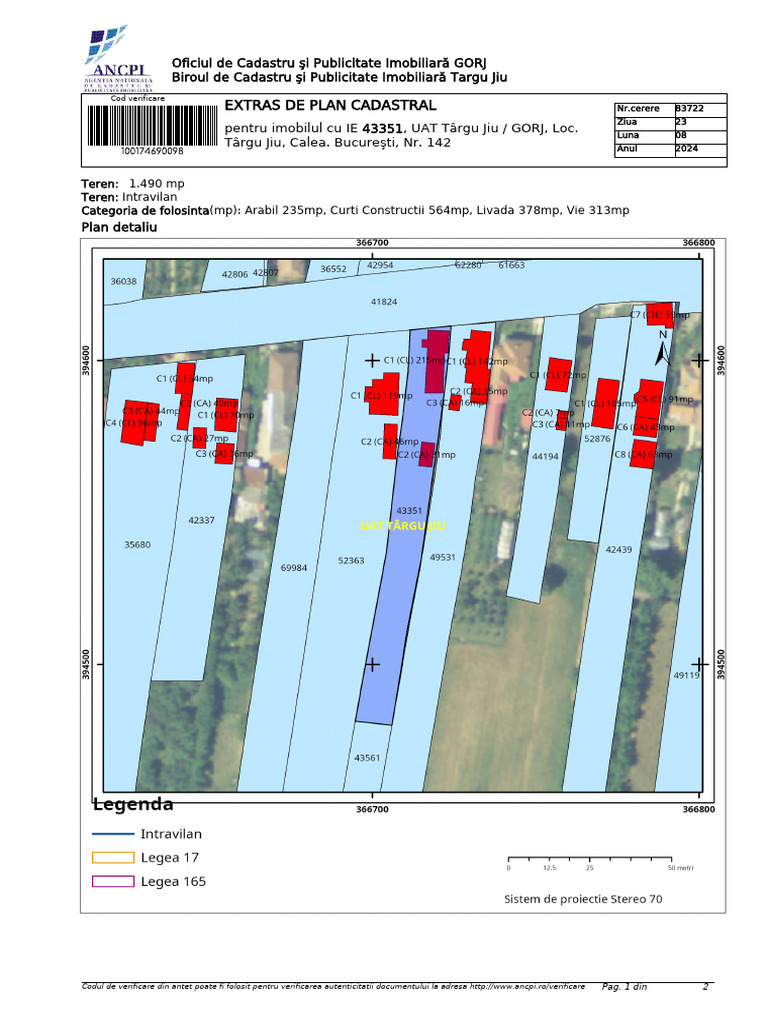 Extras Plan Cadastral 83722 | PDF