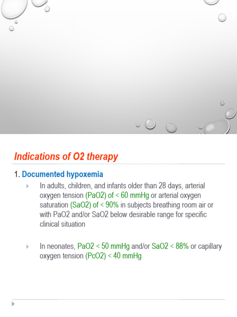 Oxygen Therapy FINAL PDF | PDF