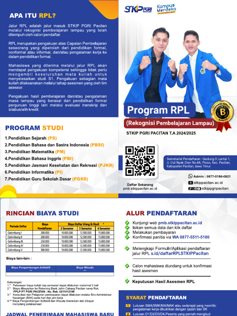 Brosur RPL Stkip Pgri Pacitan | PDF